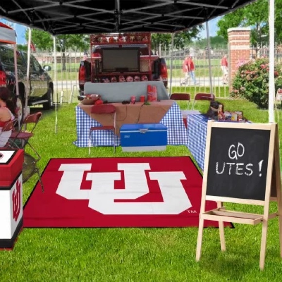 NCAA | Accents | Utah Utes Ncaa Licensed Logo Indooroutdoor Tailgating ...